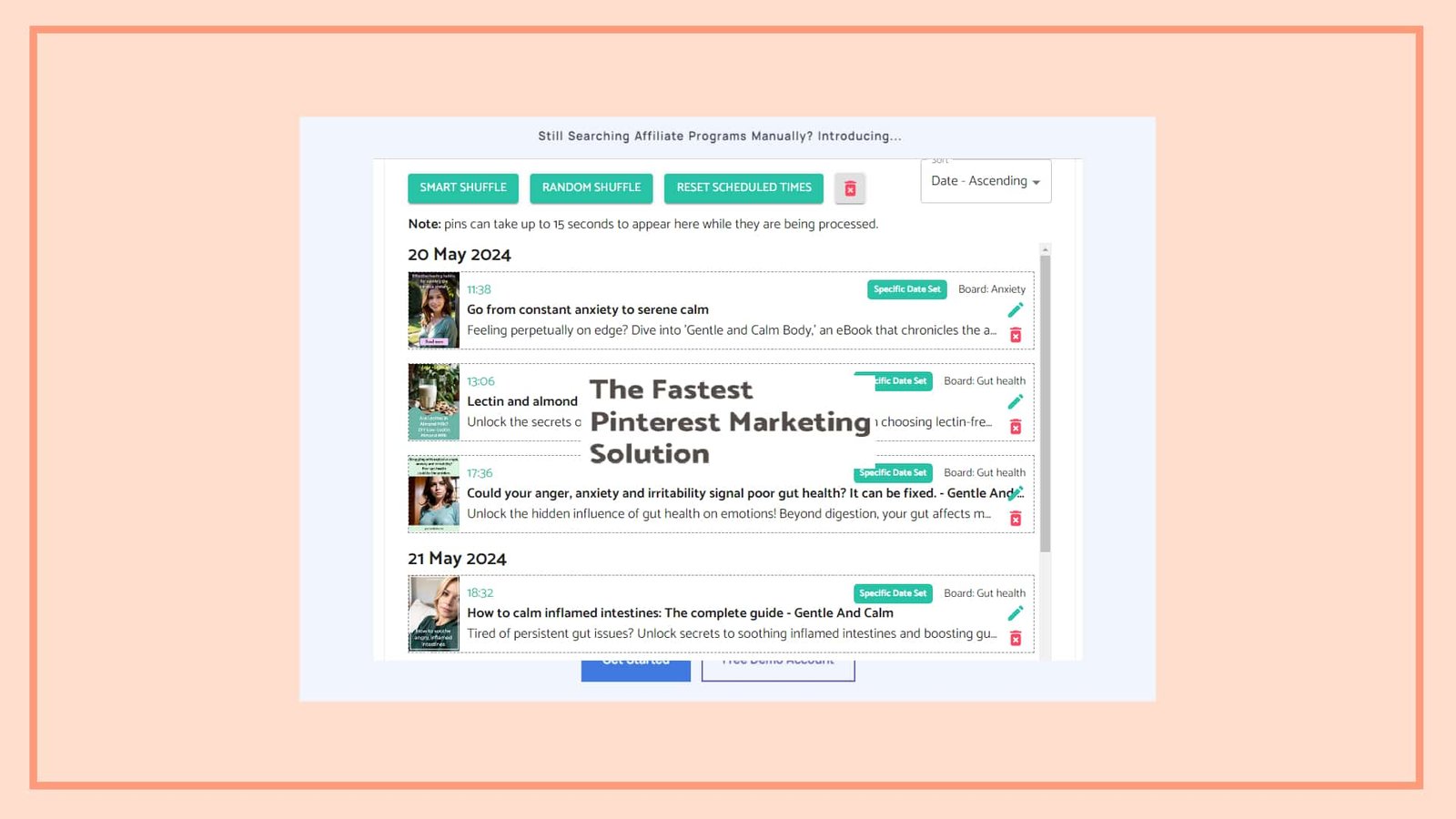 Auto Pinterest tool: Auto Create & Schedule Pins - Sell On Autopilot
